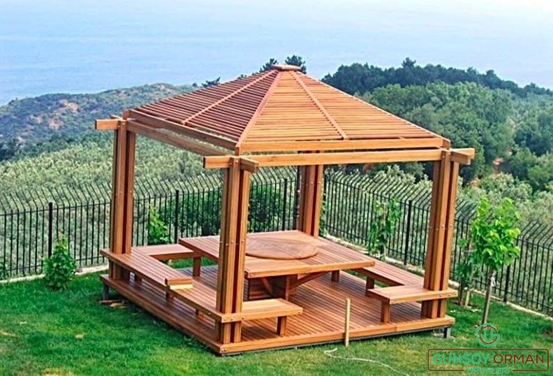 Kamelya Çardak Modelleri | Günsoy Orman Ürünleri