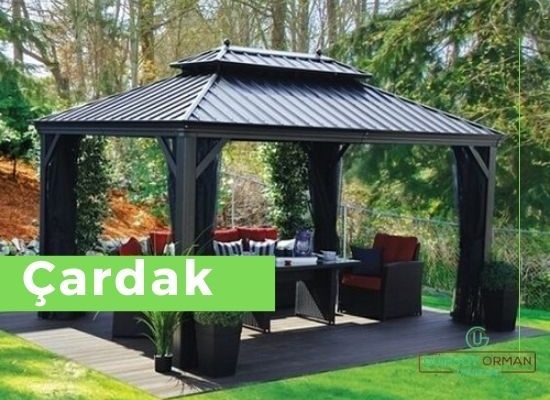 Şık Ahşap Çardak Modelleri | Günsoy Orman Ürünleri